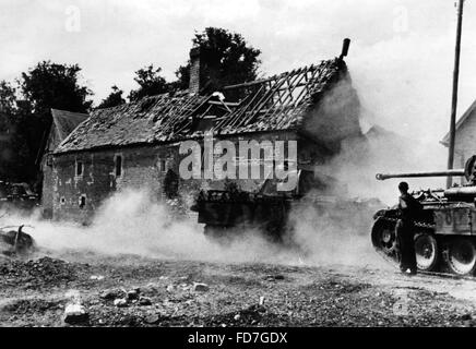 German Panther Panzer in Normandy, 1944 Stock Photo - Alamy
