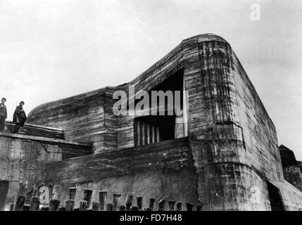 German coastal fortifications on the Atlantic Wall Stock Photo - Alamy