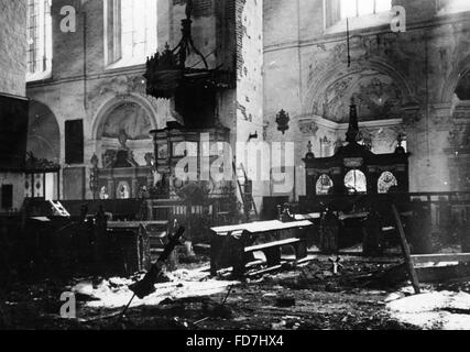 Bomb damage to the Luebeck Cathedral, 1942 Stock Photo - Alamy