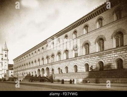The Bavarian State Library on Ludwigstrasse, Munich, one of Europe’s ...