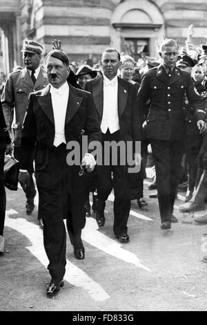 Adolf Hitler at the Bayreuth Music Festival, 1936 Stock Photo - Alamy