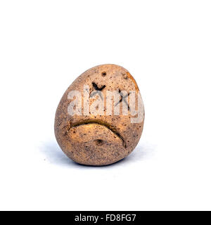Sad or scared potato Stock Photo - Alamy