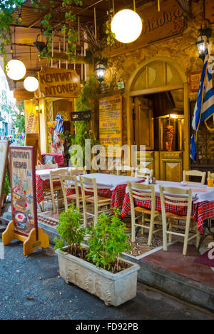 plateia Iroon, Heroes square, nightlife spot, Psyri district, Athens ...