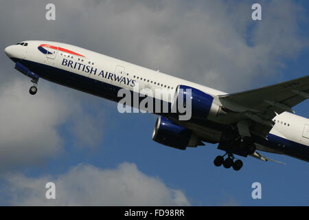 BA BRITISH AIRWAYS 777 300 Stock Photo - Alamy