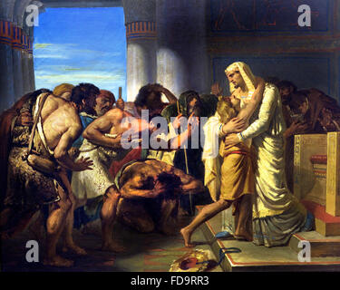 Joseph is recognize by his brothers by Joseph Fortune Layraud (1833 ...
