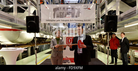 Berlin, Germay. 29th Jan, 2016. The German railway service Deutsche ...