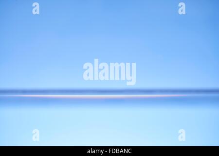 A studio photo of a blue water line Stock Photo - Alamy