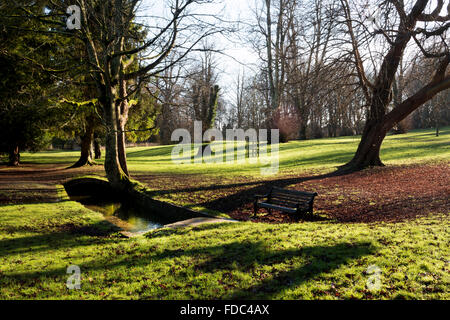 Kearsney Abbey parks Stock Photo - Alamy