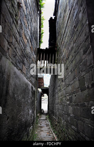 Hunan Province West Hunan Huitong County Gaoyi Ancient Village Stock ...