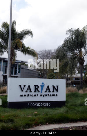 The headquarters of Varian Medical Systems Stock Photo - Alamy