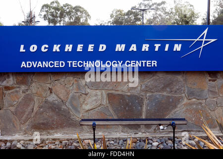 A view of Lockheed Martin's Advanced Technology Center in Palo Alto ...