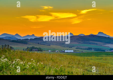 Majestic foothills in southern Alberta Stock Photo: 90448790 - Alamy