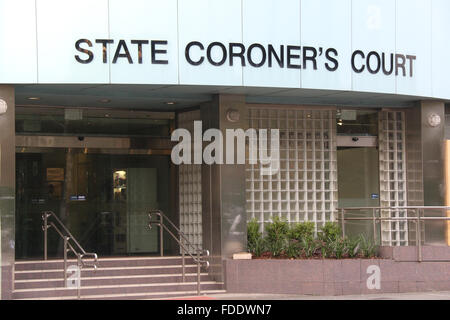 The State Coroner’s Court on Parramatta Road, Glebe in Sydney ...