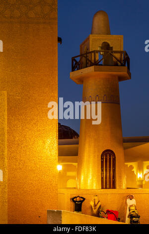 The Golden Masjid (Golden Mosque) Katara Cultural Village, Doha Stock ...