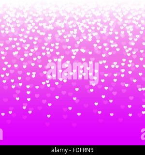 Vector heart border purple background Stock Vector Image & Art - Alamy