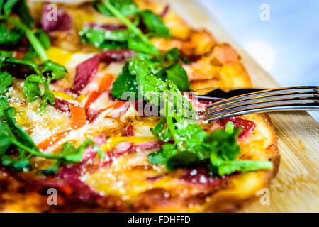Tarte Flambe Beef Stock Photo - Alamy