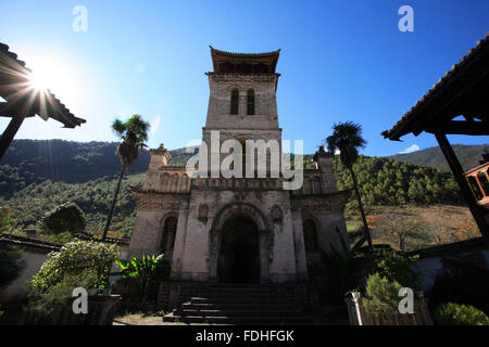 Cizhong Church Deqin County Yunan Province China Stock Photo - Alamy