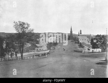 South Africa - High Street, Grahamstown Stock Photo - Alamy