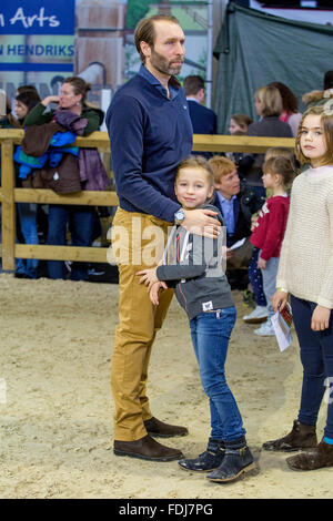 (L-R) Paola ten Cate, Tjalling ten Cate, Julia ten cate and Princess ...