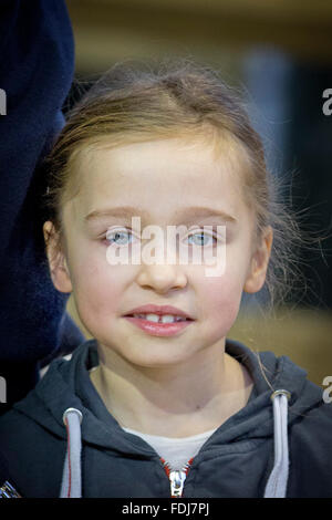 (L-R) Paola ten Cate, Tjalling ten Cate, Julia ten cate and Princess ...