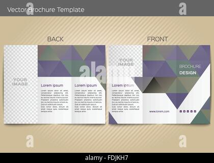 Modern vector template for brochure, leaflet, flyer, cover, catalog ...