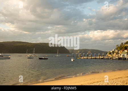 Sunset at Palm Beach and Pittwater on Sydney's northern beaches ...