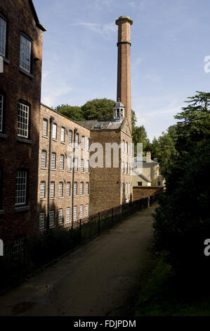 Quarry Bank Mill, Styal, Cheshire. The mill was founded in 1784 and ...