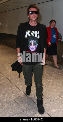 Jonathan Cheban arrives at Heathrow Airport with his mother Galina and ...