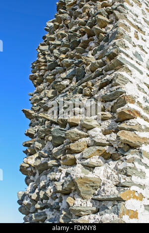 Stone spikes protruding from the wall Stock Photo - Alamy