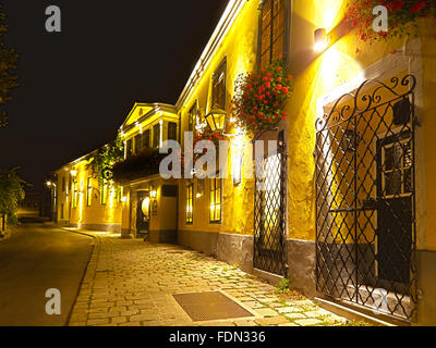 Austria, Vienna, Grinzing, idyllic Grinzing wine tavern Stock Photo ...