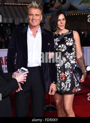 Dolph Lundgren arrives at the "Hail, Caesar!" Los Angeles Premiere held ...
