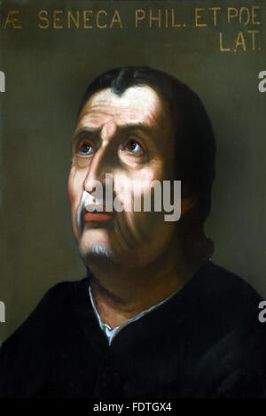Seneca, Lucius Annaeus, 4 BC - 65 AD, Roman philosopher and Stock Photo ...