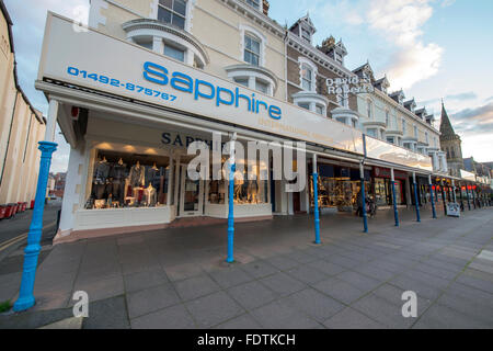 Shops in Llandudno Stock Photo: 52741958 - Alamy