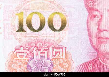 Macro-shot for Renminbi (RMB) , gloden 100 hundred dollar Stock Photo ...