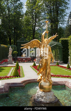 Western Parterre: Fama, the Goddess of Fame Stock Photo - Alamy