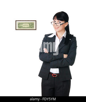 The first dollar earned - as a symbol of a successful career in ...