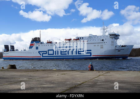 Polish Polferries (The Polish Baltic Shipping Company) MF Wawel ferry ...