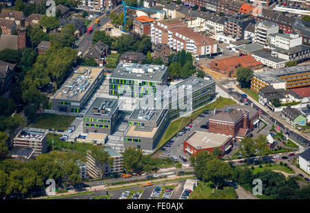 Aerial view, Rhine-Waal University of Applied Sciences, campus, Kamp ...