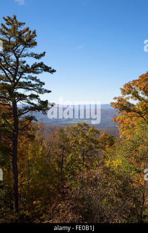 Appalachian Mountain Autumn Colors, Shenandoah National Park, Virginia ...
