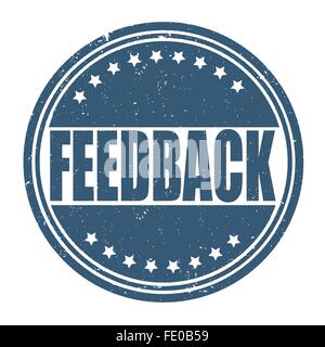 Feedback icon on white background Stock Vector Image & Art - Alamy