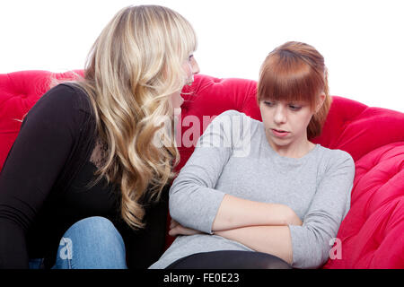 Teenager, girls, fight, rivalry Stock Photo - Alamy