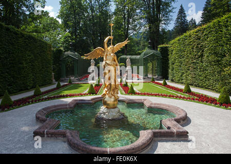 Western Parterre: Fama, the Goddess of Fame Stock Photo - Alamy