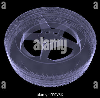 Car wheel xray Stock Photo - Alamy