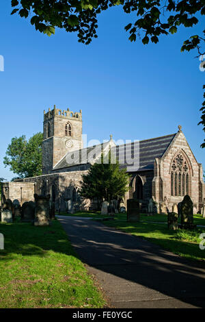 Embleton Holy Trinity church, Northumberland, England, UK Stock Photo ...