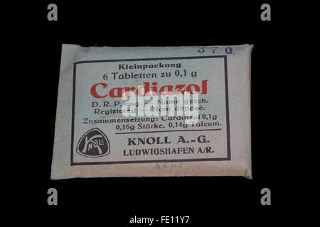 Historic German sample of Cardiazol as given to German Doctors in early ...