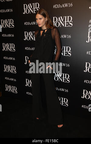 Sydney, 3 February 2016. Catherine McNeil wearing Manning Cartell in ...