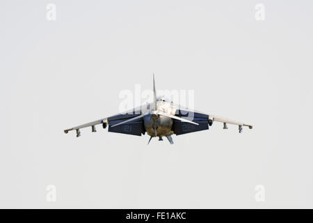 Modern AV-8 Harrier military jet canopy and cockpit Stock Photo - Alamy