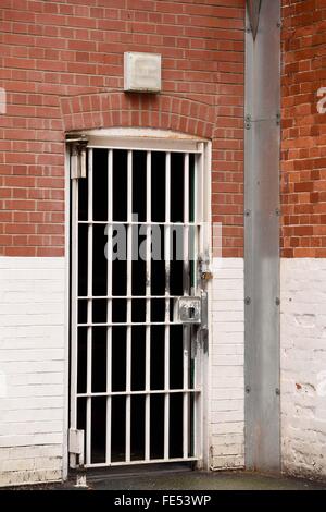 HMP Dorchester Prison, prison cell door, Dorset, Britain, UK Stock ...
