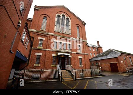 HMP Dorchester Prison, entrance, Dorset, Britain, UK Stock Photo - Alamy