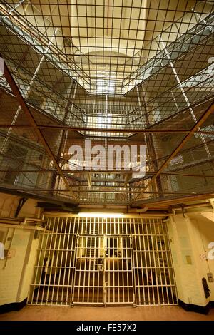 HMP Dorchester Prison, prison cells, Dorset, Britain, UK Stock Photo ...
